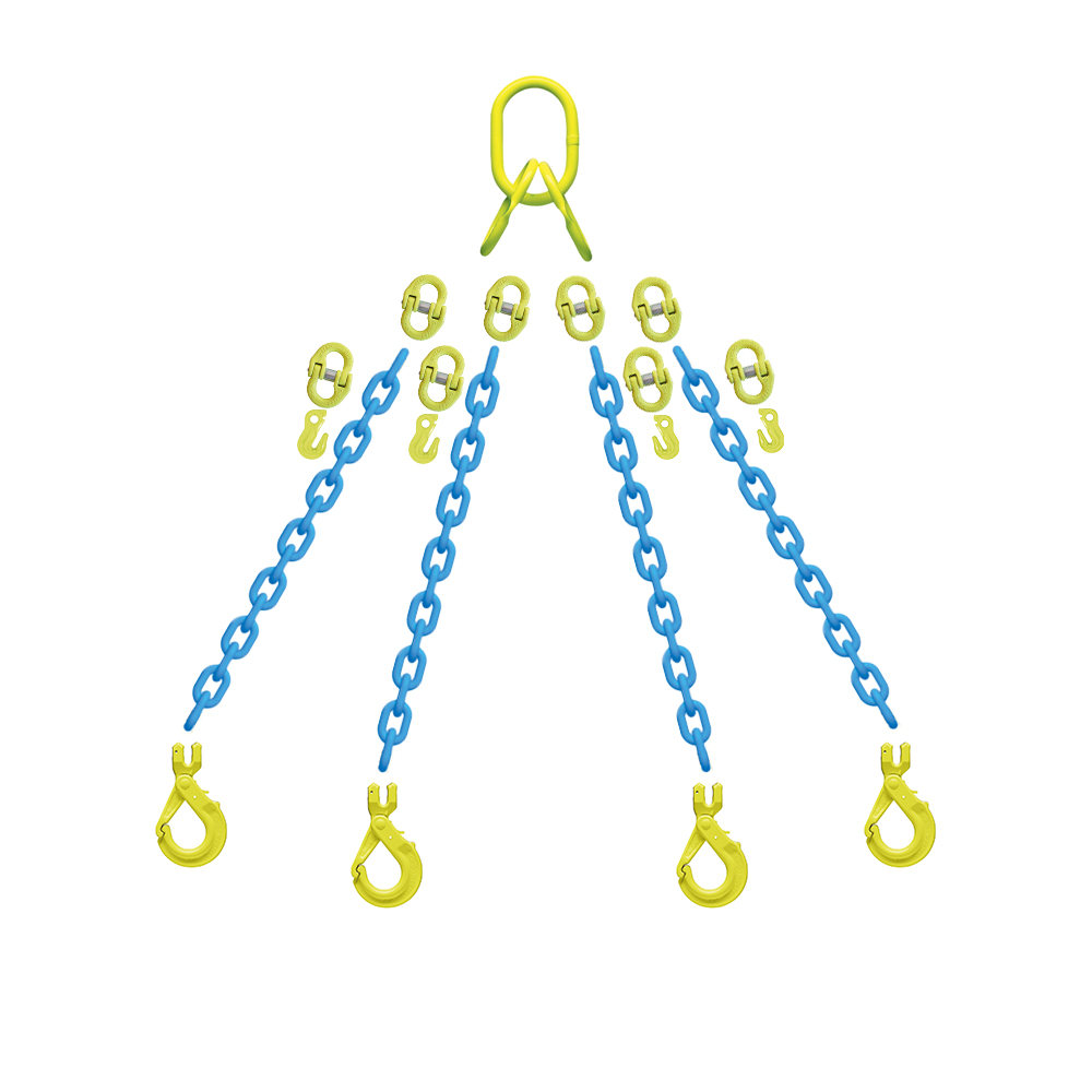 Chain Sling Gunnebo GrabiQ 4-legs - 4-O-GBK-OG Grade 10