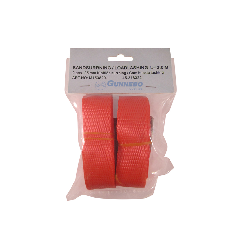 FKU 25 mm Quick web lashing 2 pcs. 2 m - View more here
