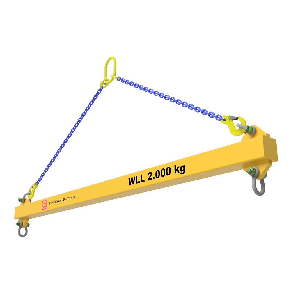 Lifting Yoke type S20 - Painted - View more here - Fyns Kran